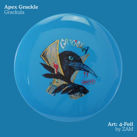 Grackle - Apex Plastic | AP-GR01-25 - Grackula By: Zam EXACT PHOTO – Mint Discs