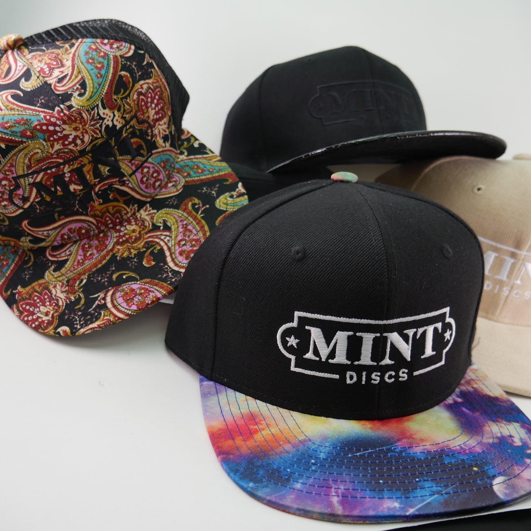 Various unique hats w/ Mint Logo | 2025 edition – Mint Discs